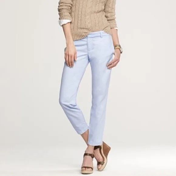 J. Crew | Pants & Jumpsuits | J Crew City Fit Capri Pants | Poshmark